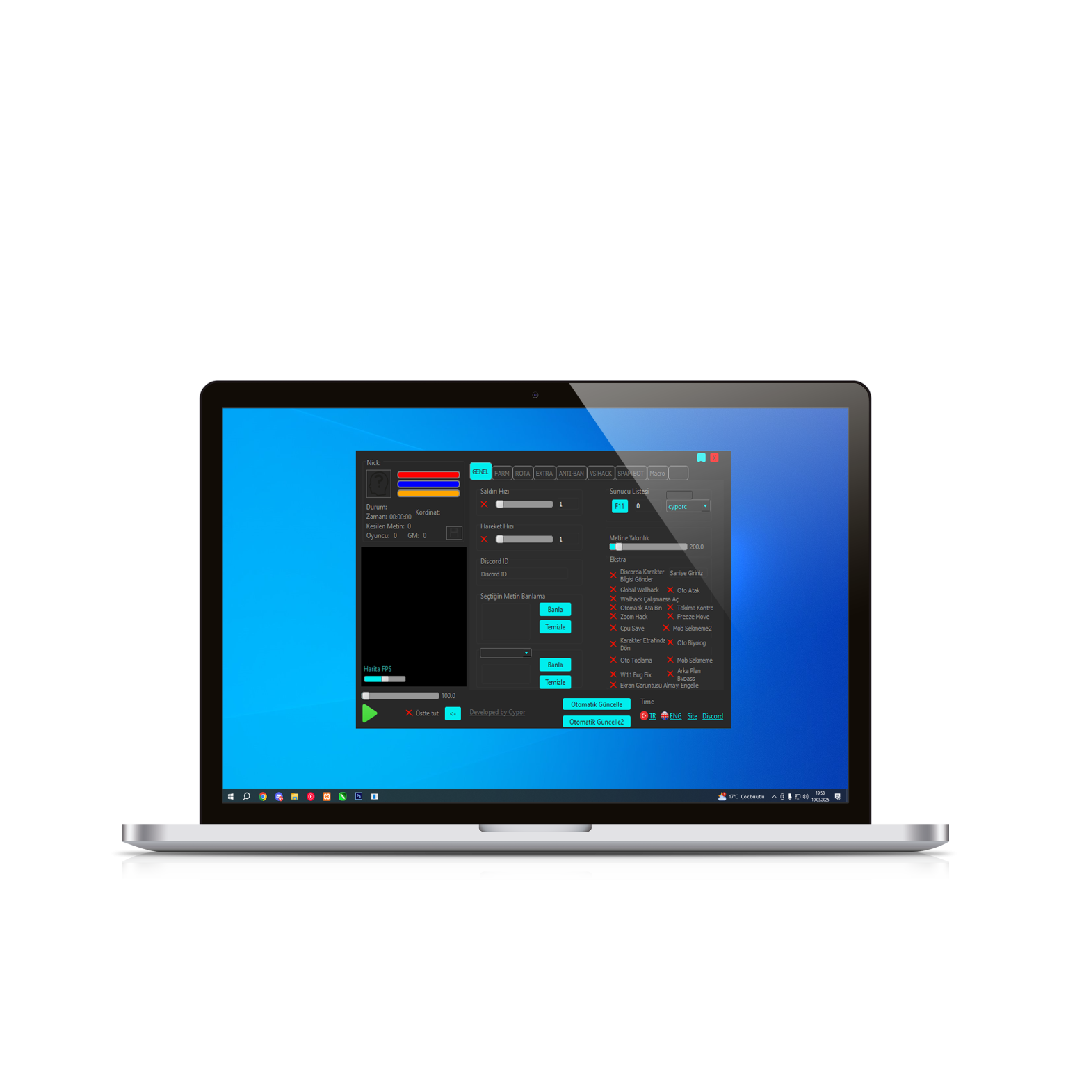 CyporBot – Metin2 PvP Bot