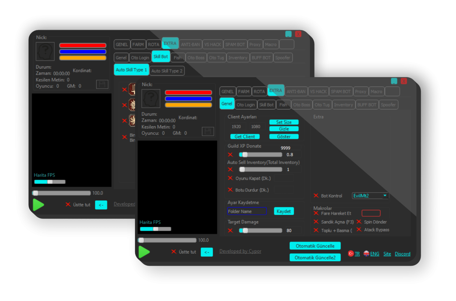 CyporBot – Metin2 PvP Bot